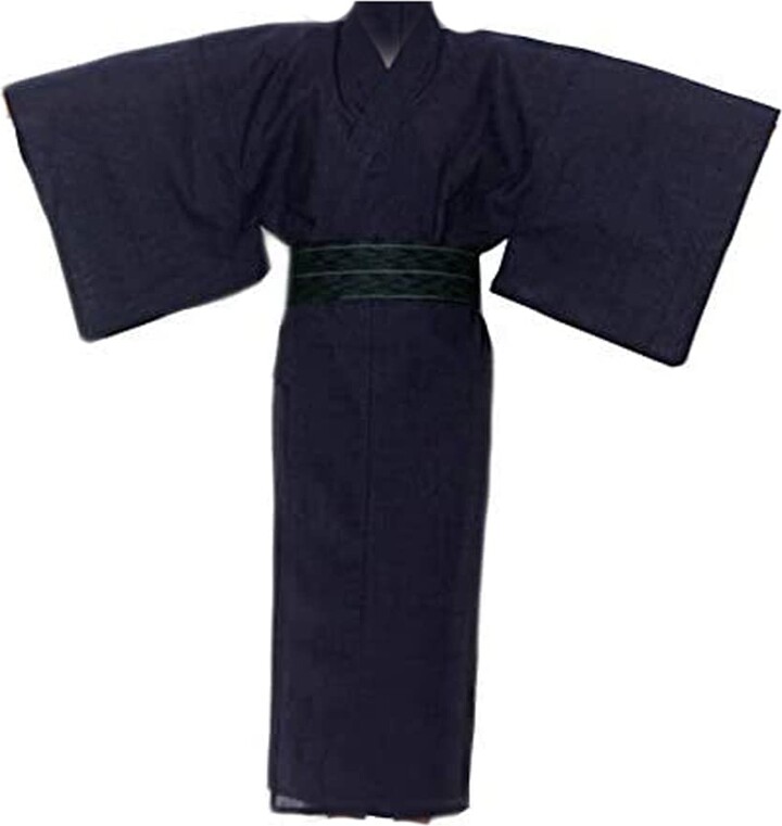 thefancypumpkin Jinbei Men's Japanese Yukata Kimono - ShopStyle Robes