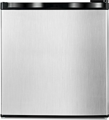 FORCLOVER 1.1 Cubic Feet Freestanding Mini Fridge with Freezer ...