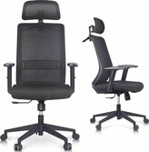 Happy Living Ergonomic Adjustable Mesh Office Chair with Coat Hanger ...