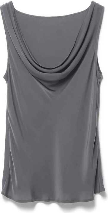 Nouvelle Silk95Five Paris Cowl Neck Tank - ShopStyle Tops