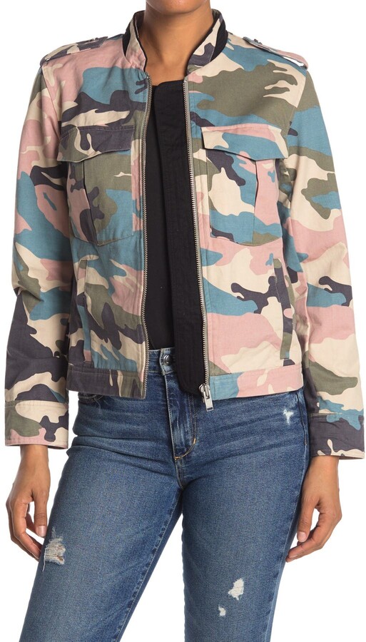 Zadig & Voltaire Kavy Camo Print Jacket - ShopStyle