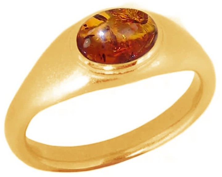 Amber Roman Signet Ring - ShopStyle