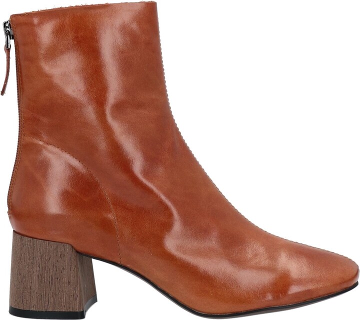 Bibi Lou Ankle Boots Tan - ShopStyle