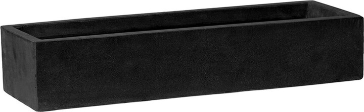 Creative Displays Pottery Pots Black Rectangular Planter - ShopStyle Decor
