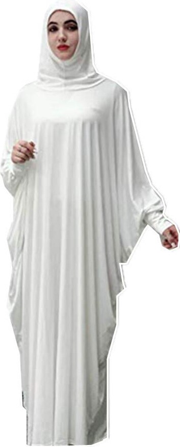 KUSUOU Arabia Islamic Prayer Dress| Full Length Hijab Robe | Muslim ...