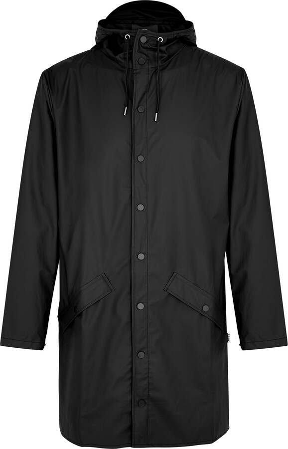 Rains Long Matte Rubberised Raincoat - ShopStyle
