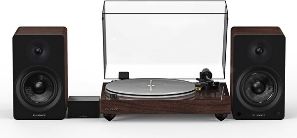 Fluance RT85N Reference High Fidelity Vinyl Turntable, PA10 Phono Preamp and Ai41 Powered 5 ...