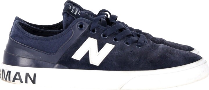 New Balance Junya Watanabe MAN x Comp 100 Sneakers in Navy Blue Suede ...