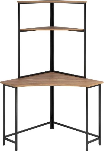 Sauder North Avenue Corner Tower Desk Sindoori Mango - ShopStyle