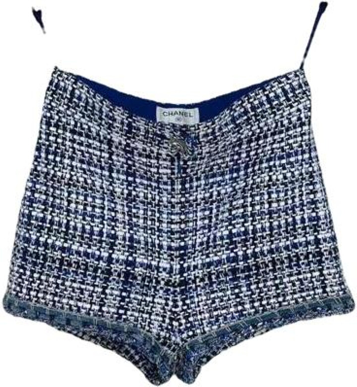 Chanel Tweed mini short - ShopStyle