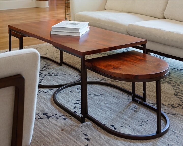 Posh Pollen Luton Coffee Table with Nesting Tables - ShopStyle