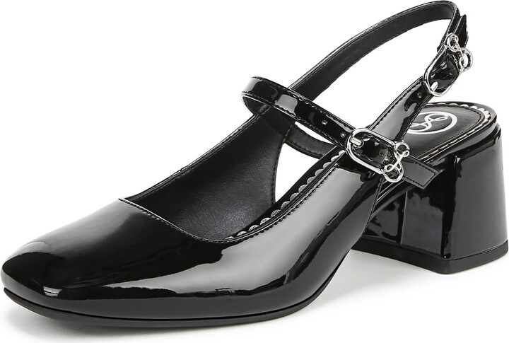 Sam & Libby Sam and Libby Women's Grace Pump Black Patent 6.5 Medium ...
