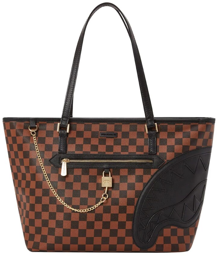 Sprayground Bag Henny Sip Lock Tote Brown - ShopStyle