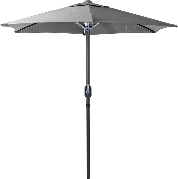 Dunelm 2m Grey Crank Parasol Grey - ShopStyle Electronics Accessories