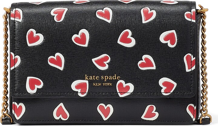 Kate Spade Morgan Stencil Hearts Embossed Continental Wallet - ShopStyle