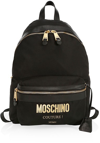 Moschino Logo Backpack - ShopStyle