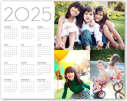 Shutterfly Collage Poster Prints: 2025 Classic Full Bleed White, 16x20 ...