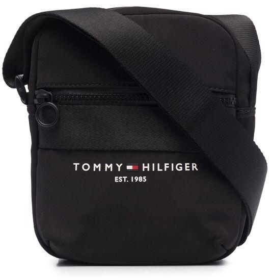 Tommy Hilfiger Logo-Print Detail Messenger Bag - ShopStyle