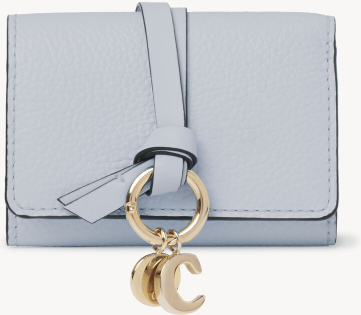 Chloé Alphabet small tri-fold wallet - ShopStyle