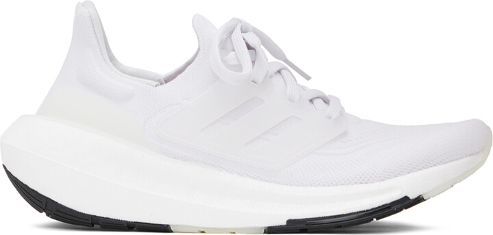 adidas White Ultraboost Light Sneakers - ShopStyle