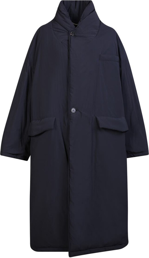 Maison Margiela Padded Overcoat By The Garment Features The Brand's ...