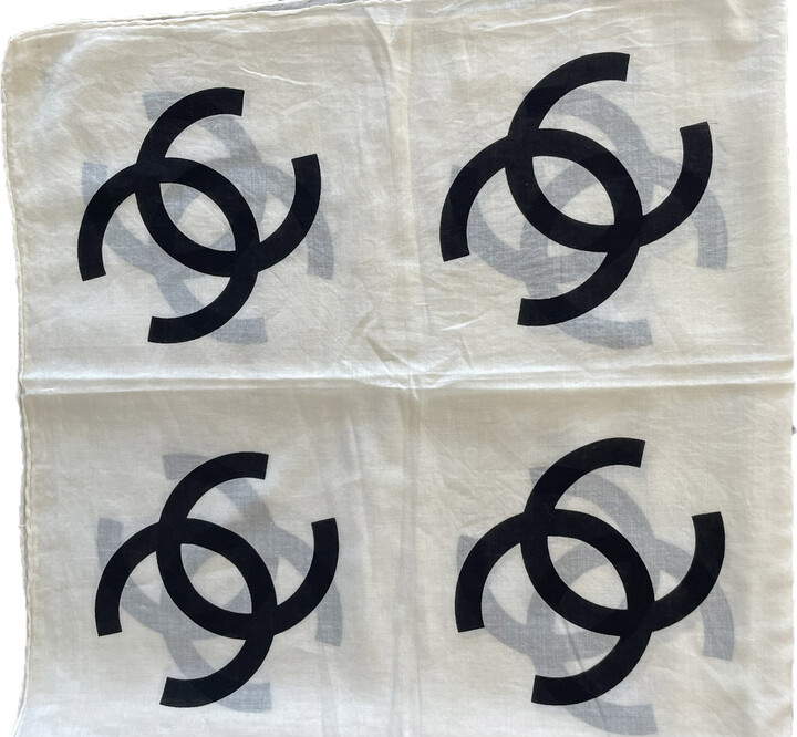 Chanel Silk handkerchief - ShopStyle Hair Accessories