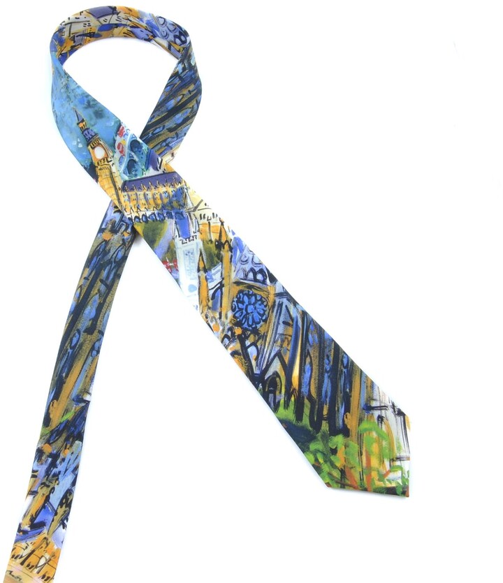 David Watson - London Silk Tie - ShopStyle
