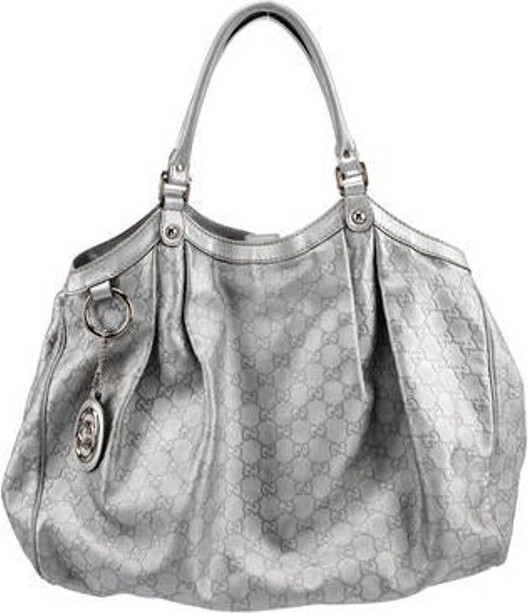 Gucci GG Signature Sukey Tote - ShopStyle