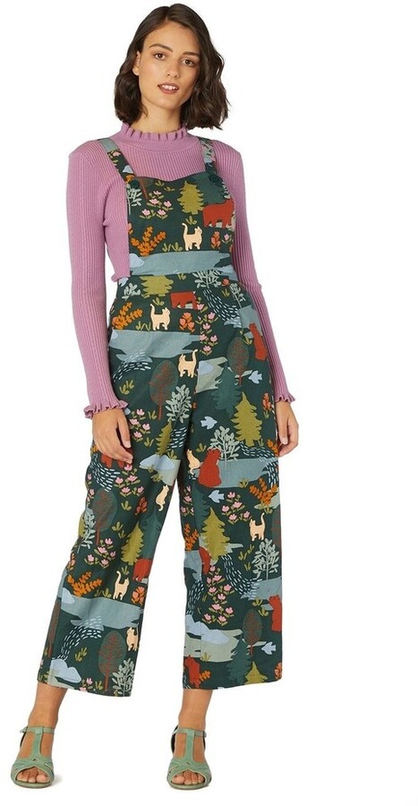 Princess Highway Woodland Bear Overalls - ShopStyle Jumpsuits & Rompers
