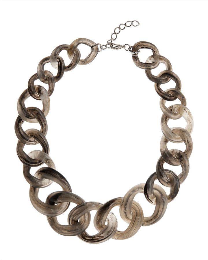 Jaeger Resin Chunky Chain Necklace - ShopStyle Women's Fashion