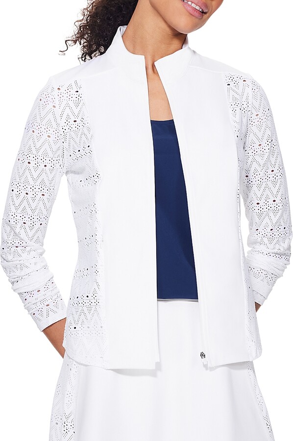 Nic+Zoe Active Lace Jacket - ShopStyle