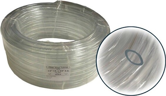 3/8" x 100' Wall PVC Clear Tubing Coil - Alpine Corporation - ShopStyle ...