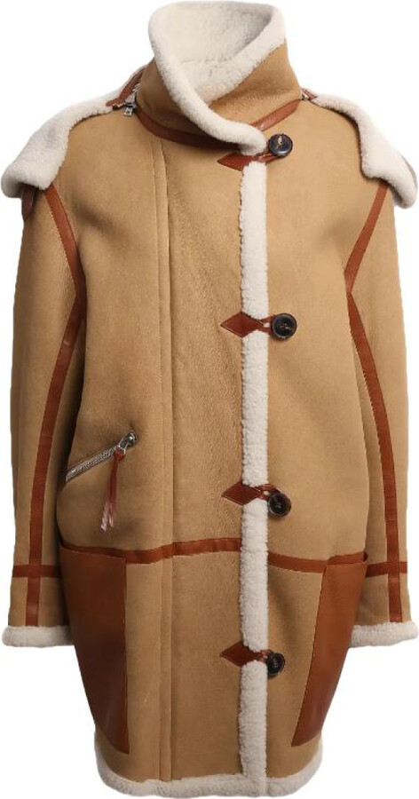 Hermes Shearling coat - ShopStyle